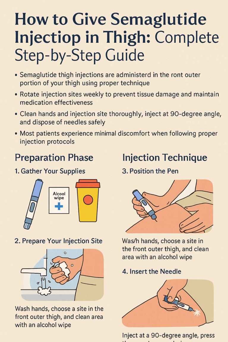 How to Give Semaglutide Injection in Thigh